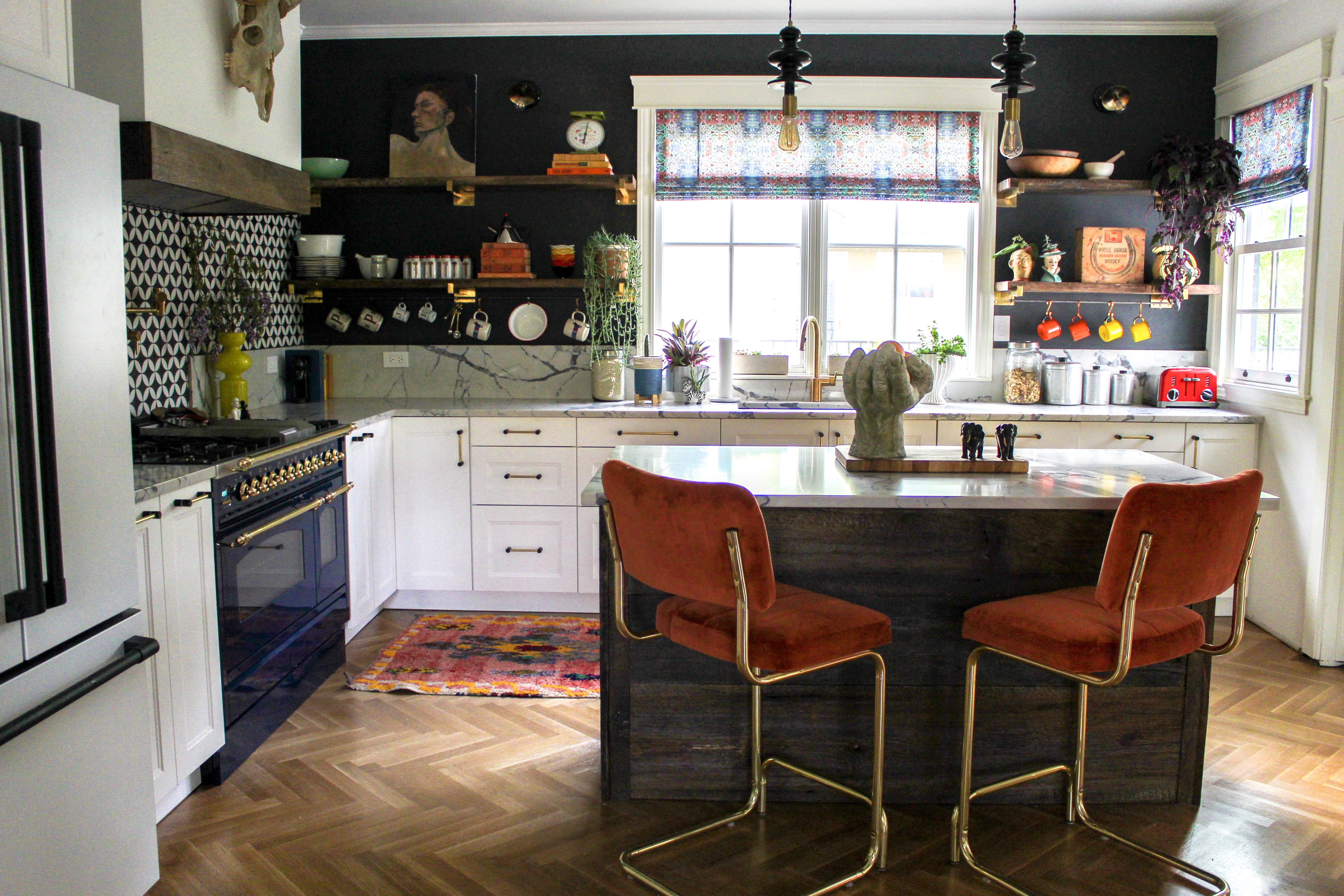 One Room Challenge | Our Bold Eclectic Kitchen REVEAL – KATE PEARCE VINTAGE